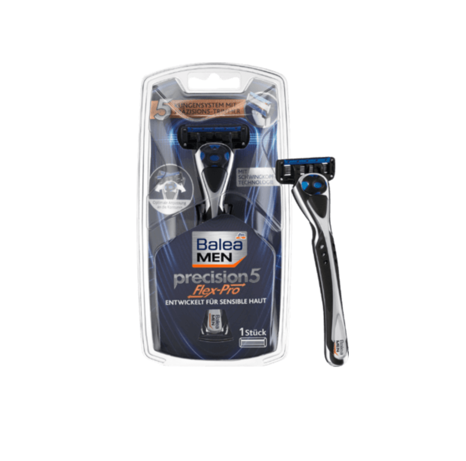 Dao cạo râu Balea Men Precision 5 Flex-Pro