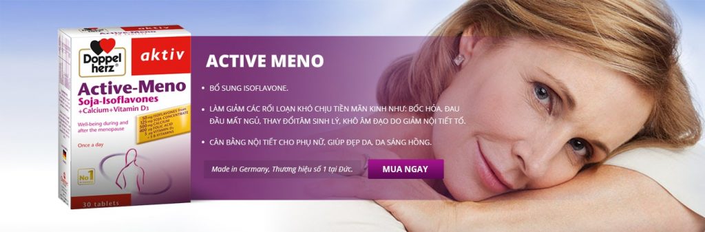 Viên uống cân bằng nội tiết tố nữ Aktive Meno Đức