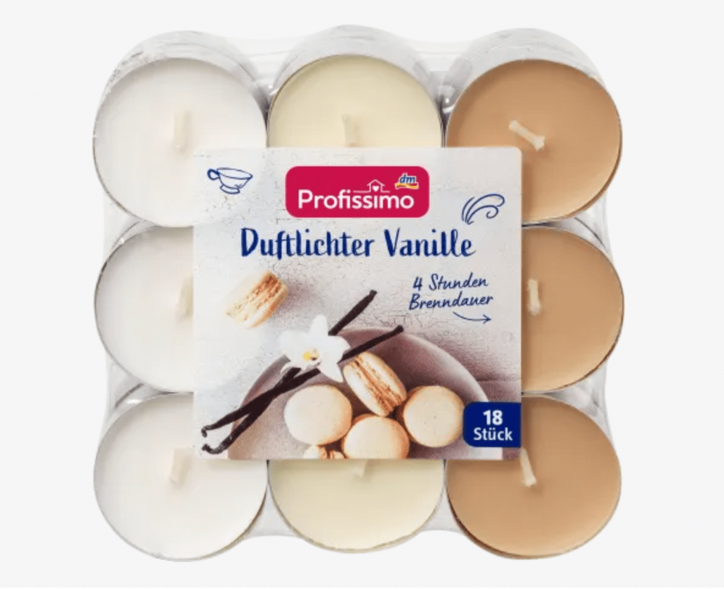 Nến thơm Profissimo Duftlichter