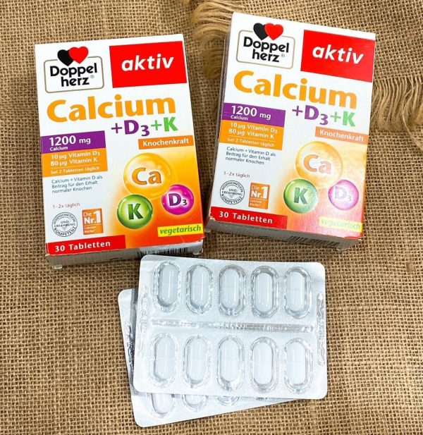 Viên uống Calcium + D3 + K